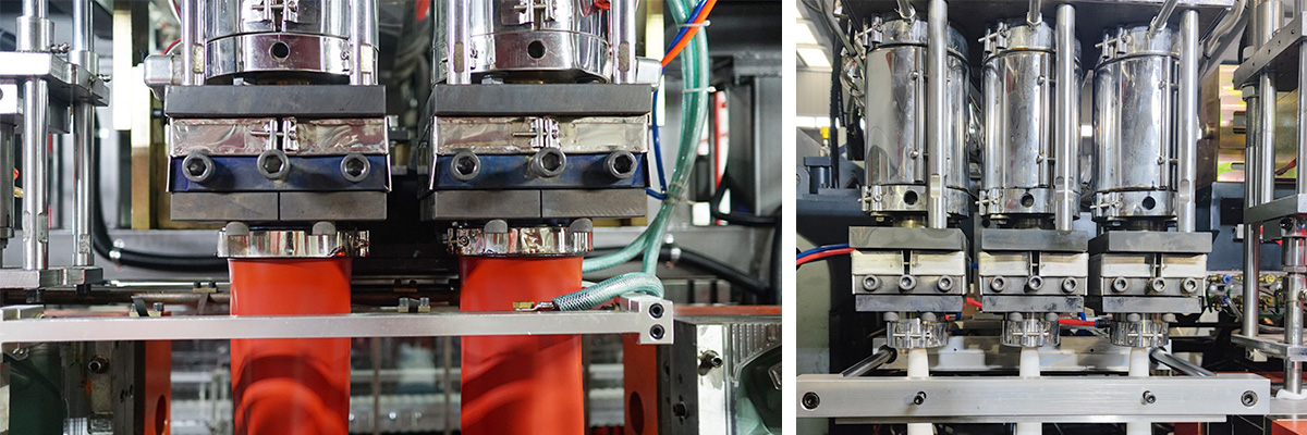 HDPE pp evoh botellas de plástico multicapas coextrusión moldeo por ...